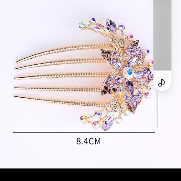 Accessories | 2 For 2 Set Of 2 Beautiful Hair Combs Muticolor | Poshmark